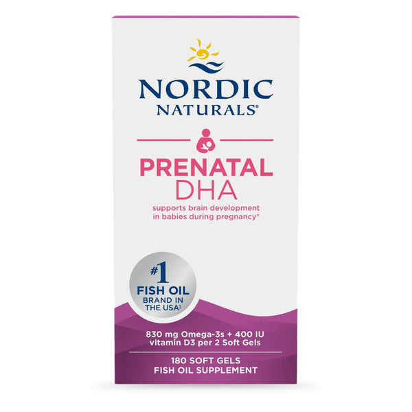 Nordic Naturals, Prenatal DHA, 180 caps – Casa Cultiva