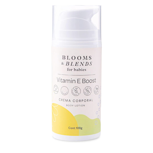 Blooms & Blends, Vitamina E Boost, Crema Corporal, 100 g – Casa Cultiva