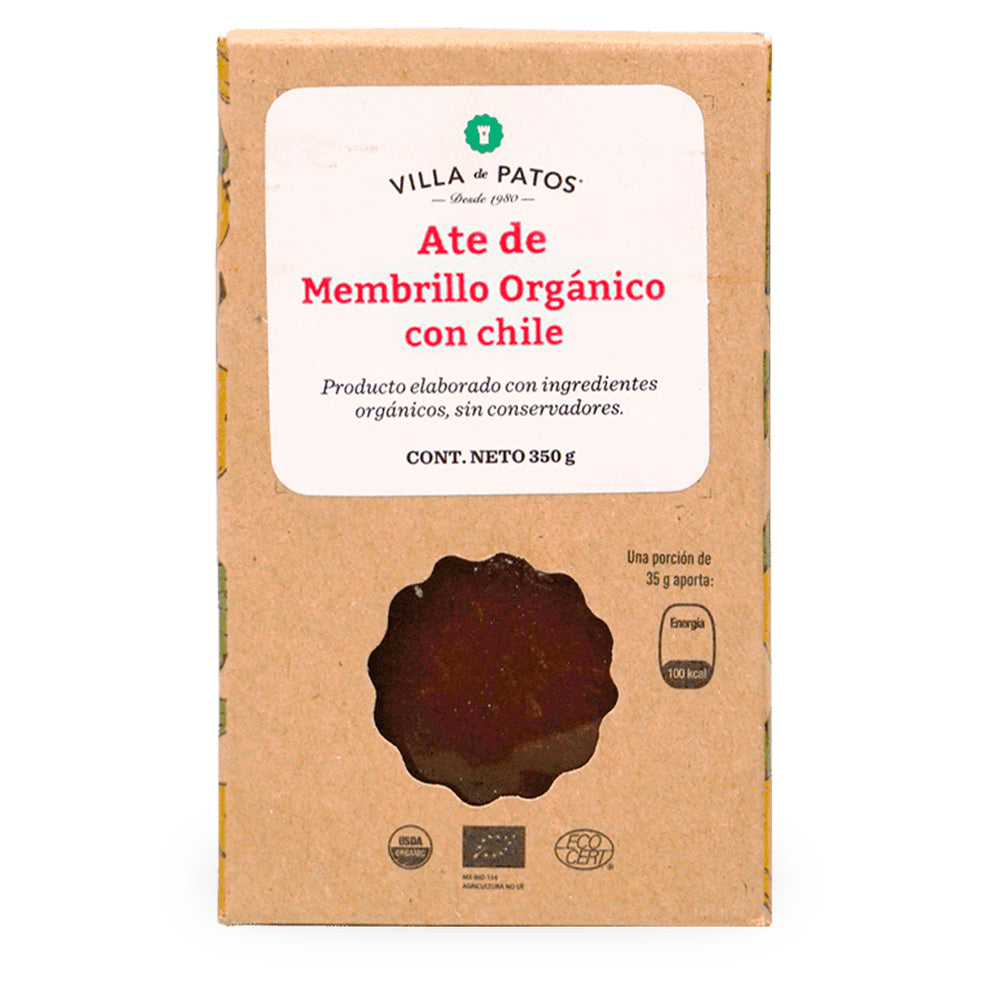Ate de Membrillo Orgánico, Chile, 350 g – Casa Cultiva