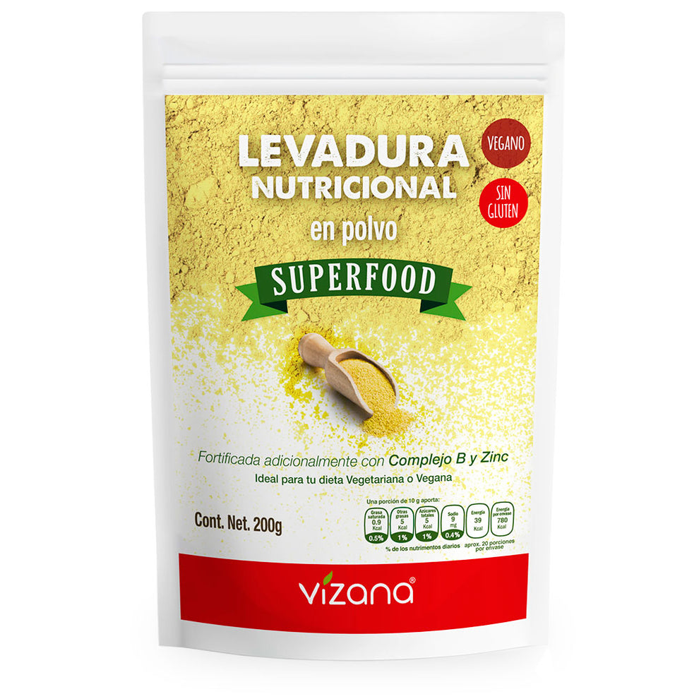 Vizana, Levadura Nutricional, 200 g – Casa Cultiva